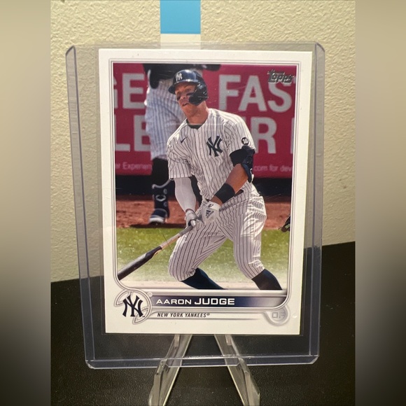 Topps | Toys | 222 Topps Series One Aaron Judge 99 New York Yankees Mvp ...
